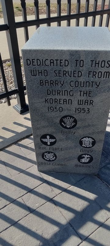 Barry County Veterans Memorial, a War Memorial