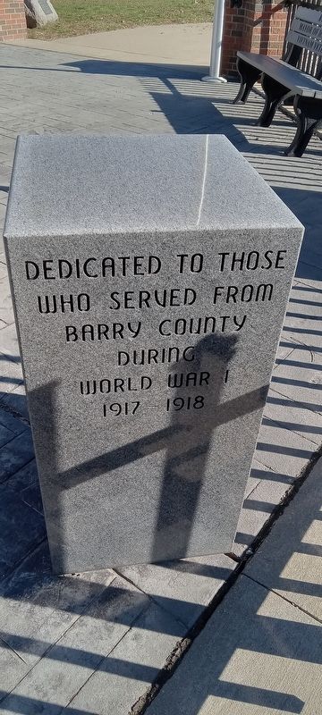 Barry County Veterans Memorial, a War Memorial