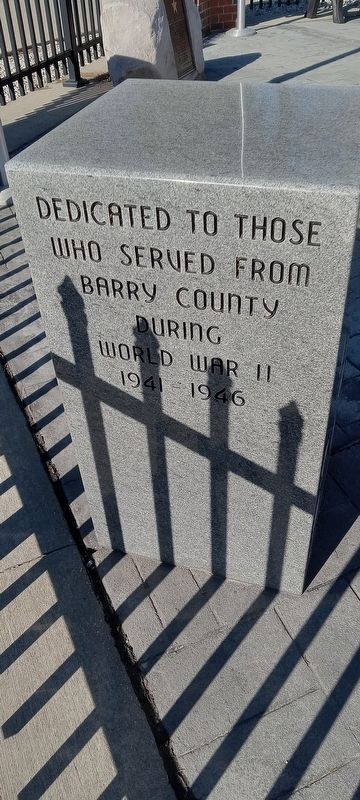 Barry County Veterans Memorial, a War Memorial