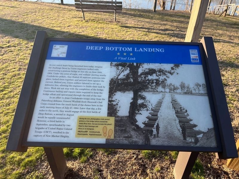 Deep Bottom Landing Historical Marker