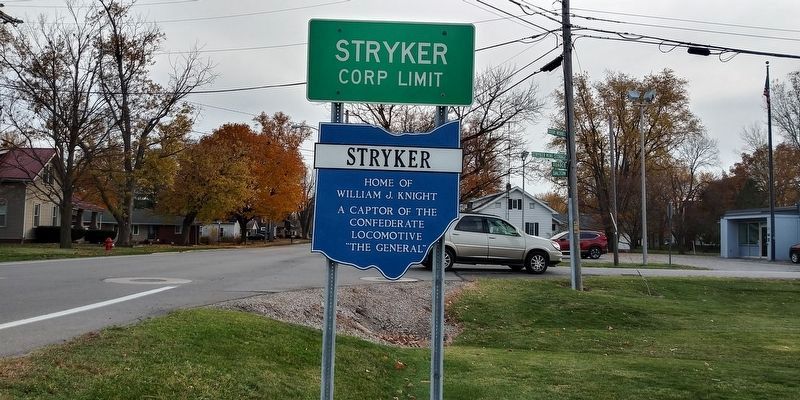Stryker Historical Marker