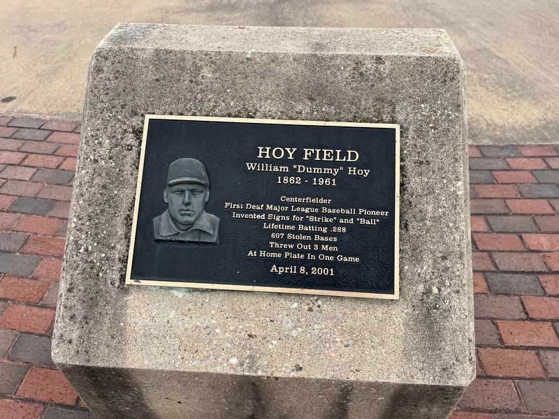 Hoy Field Historical Marker