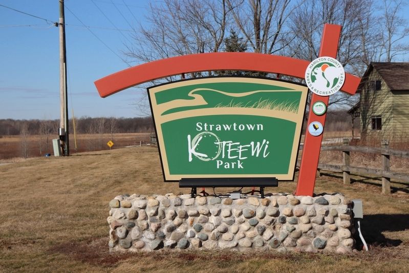 Village Welcome Historical Marker