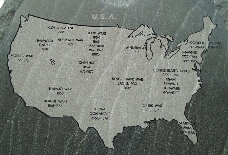 Indian Wars, a War Memorial