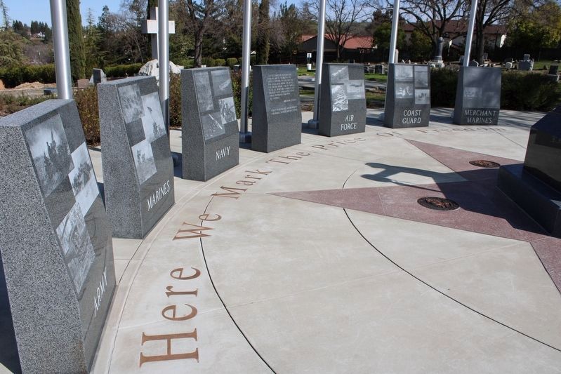 Pleasanton Veterans Memorial, a War Memorial