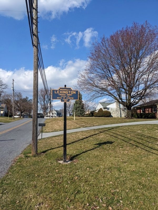 Lexington Historical Marker