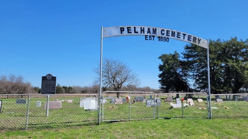 Pelham Cemetery Historical Marker