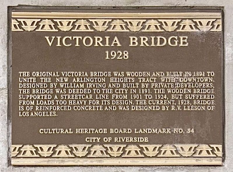 Victoria Bridge Historical Marker