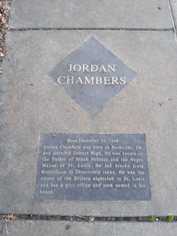 Jordan Chambers Historical Marker