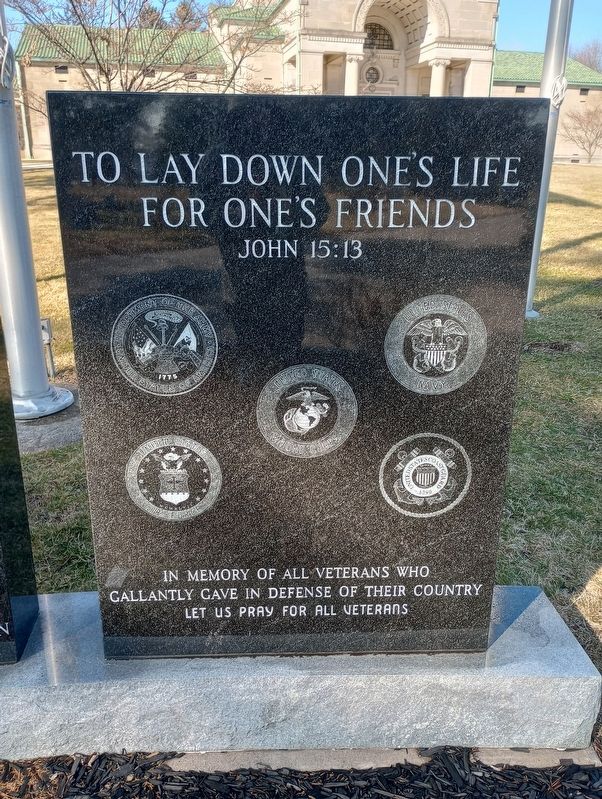 To Lay Down One's Life For One's Friends, a War Memorial