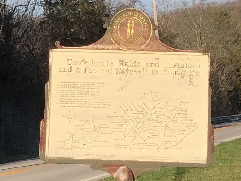 Morgan's Last Raid Historical Marker