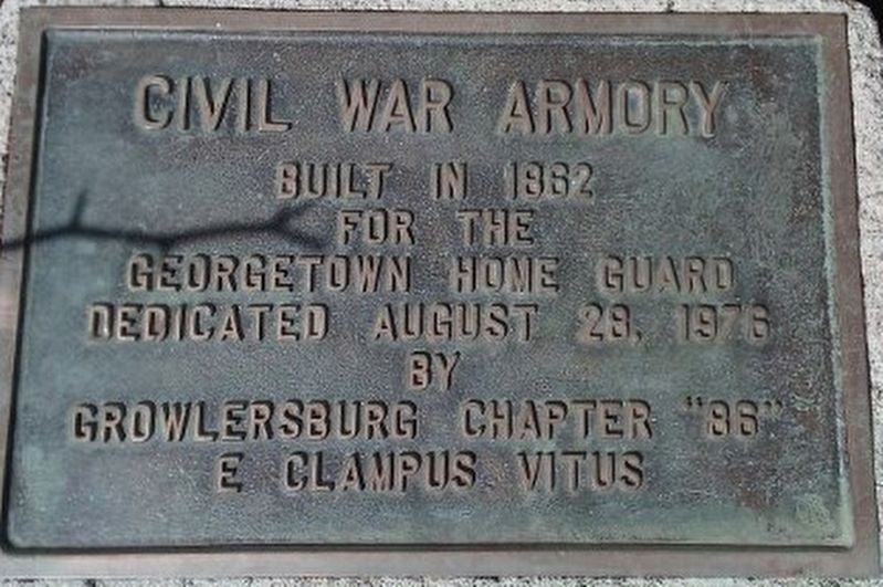Civil War Armory Historical Marker