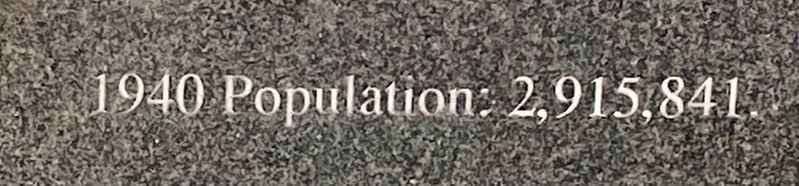 1940 Population Historical Marker