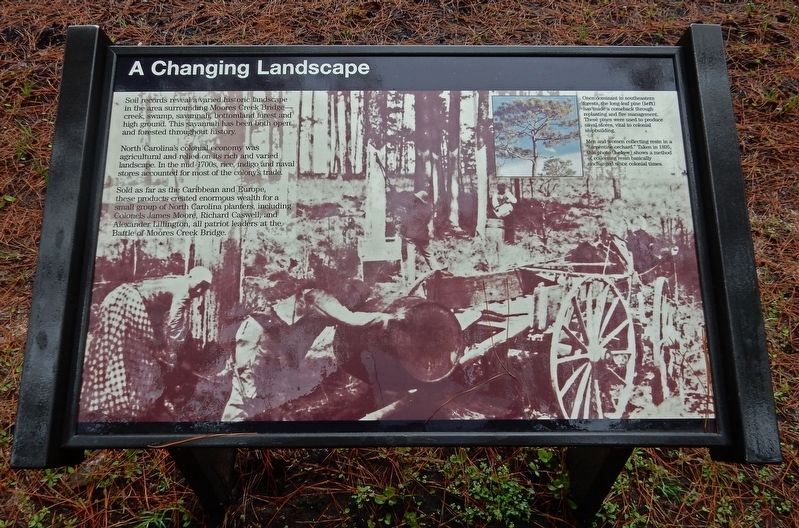 A Changing Landscape Historical Marker
