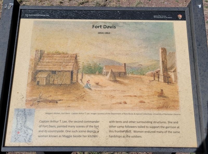 Fort Davis Historical Marker