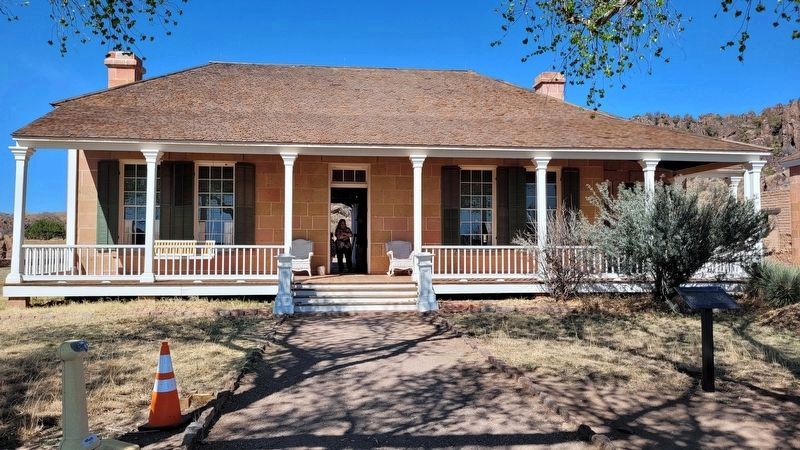 Commanding Officer's Quarters Historical Marker