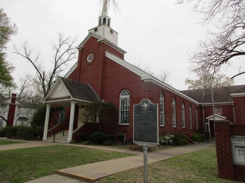 First Baptist Church of Jefferson Historical Marker