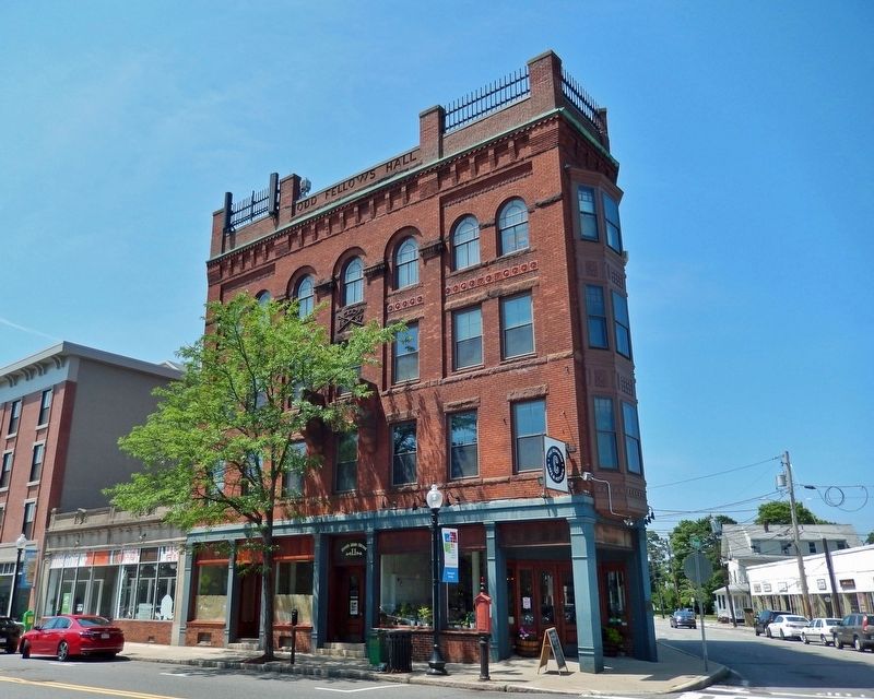 Odd Fellow's Building Historical Marker