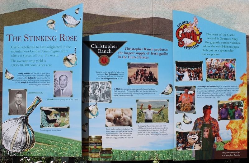 The Stinking Rose Historical Marker