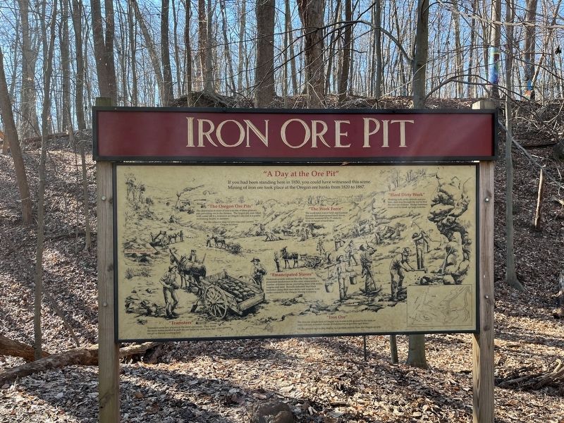 Iron Ore Pit Historical Marker