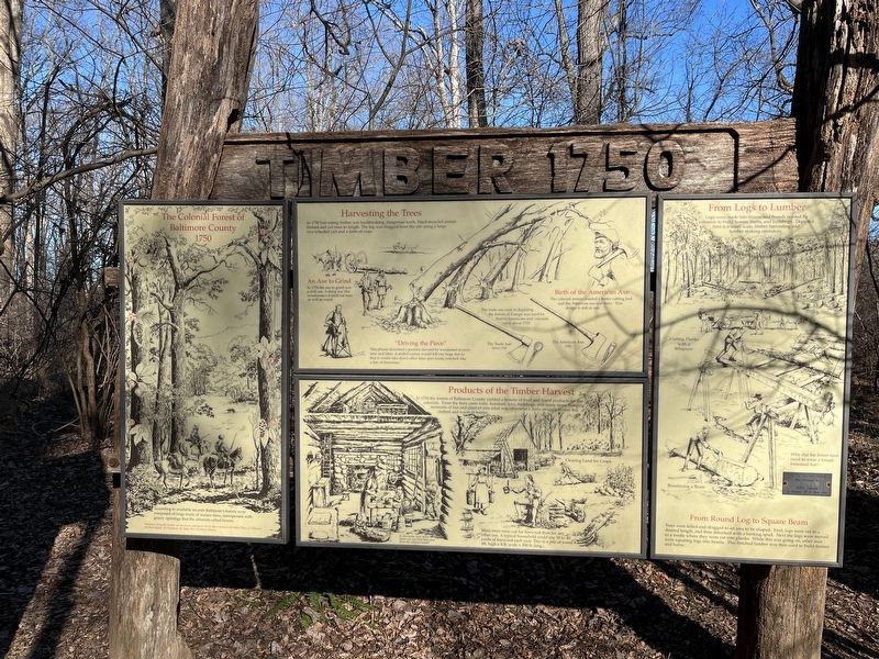 Timber 1750 Historical Marker