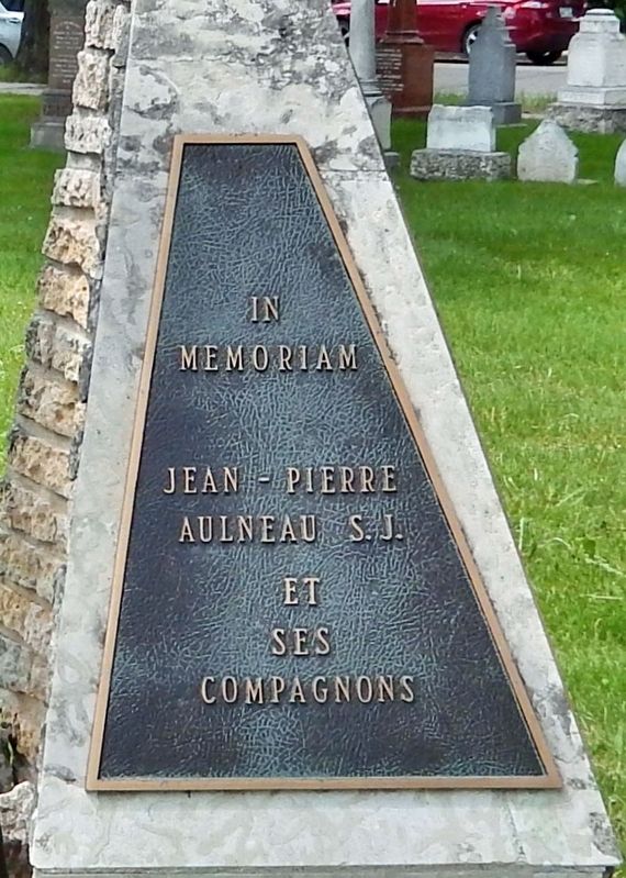 Jean Baptiste La Vérendrye and Jean-Pierre Aulneau Historical Marker