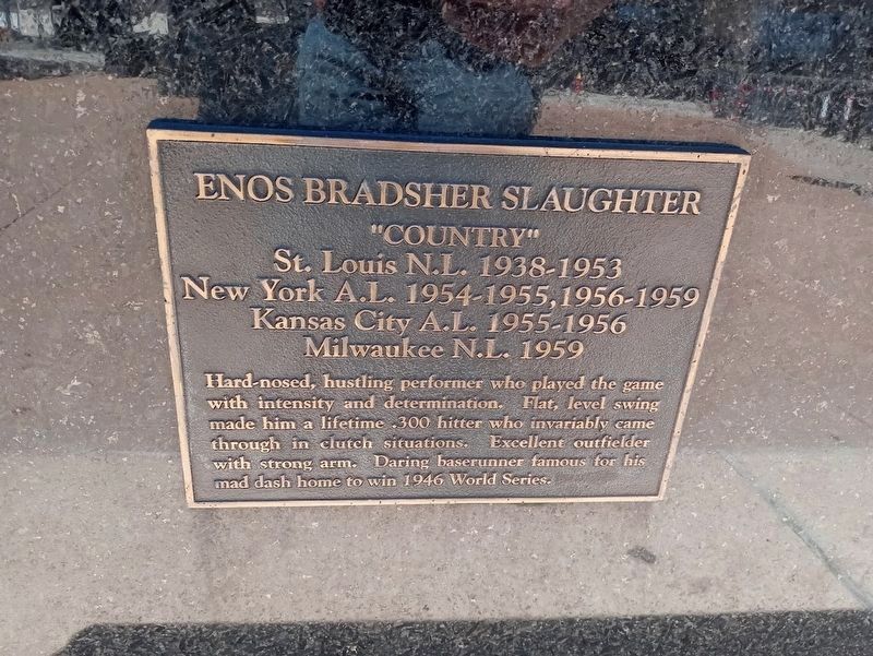 Enos Bradsher Slaughter Historical Marker