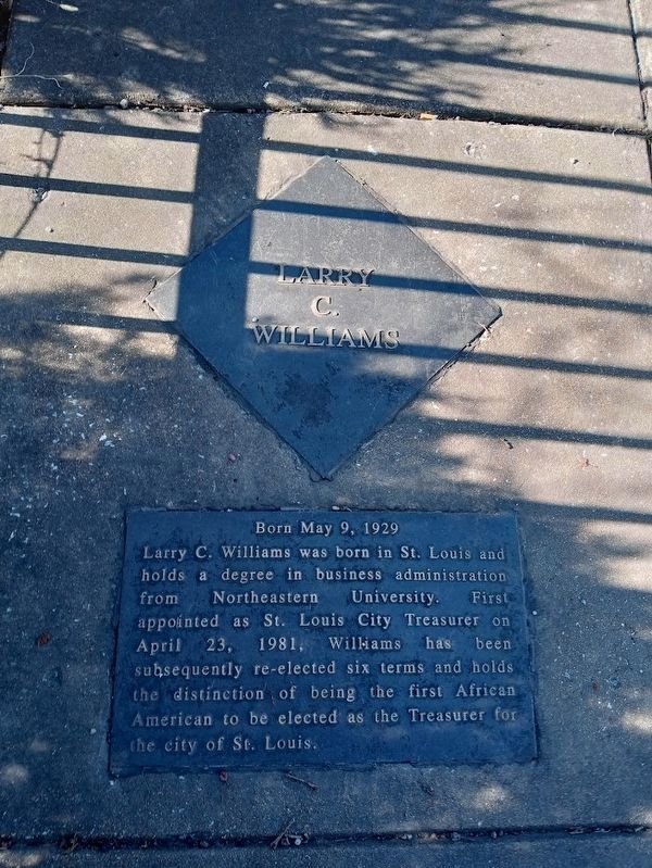 Larry C. Williams Historical Marker