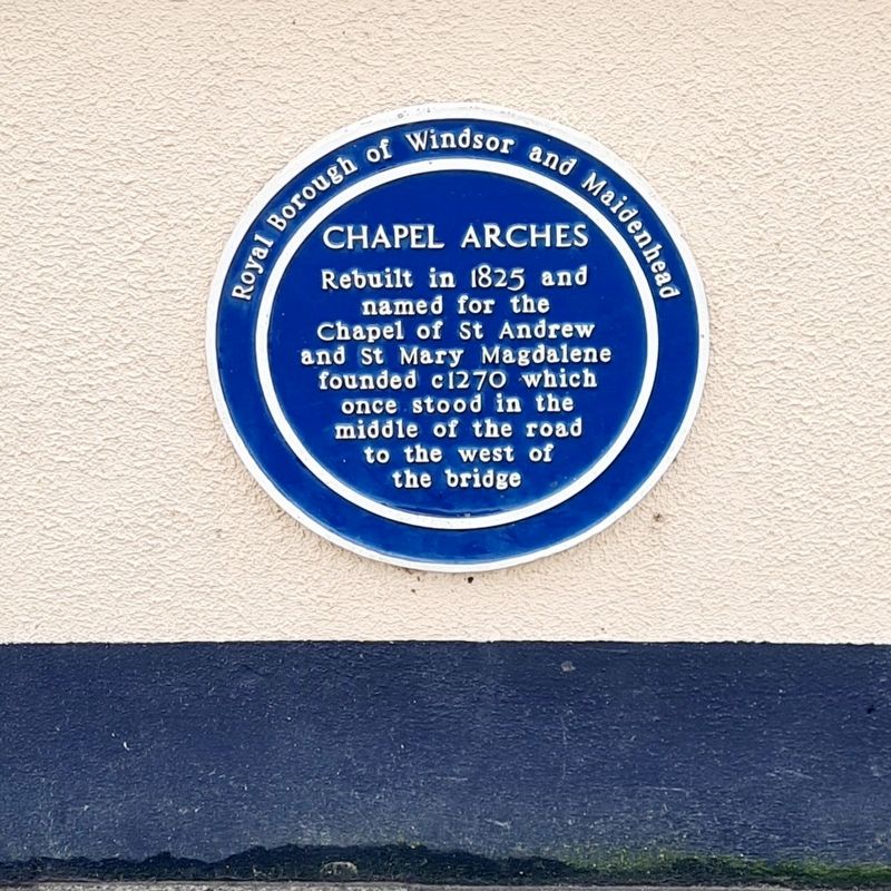 Chapel Arches Historical Marker