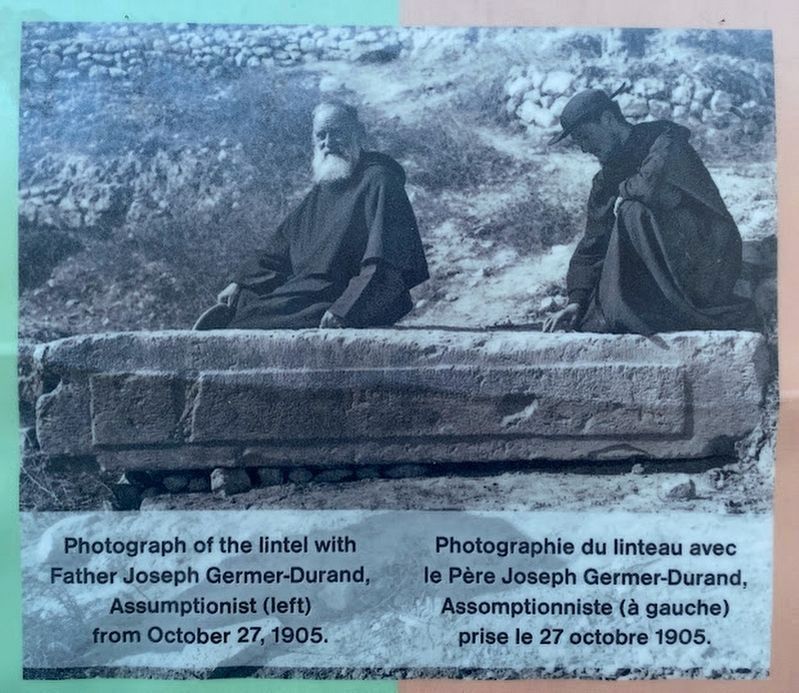 The enigma of QORBAN / L'énigme du QORBAN Historical Marker