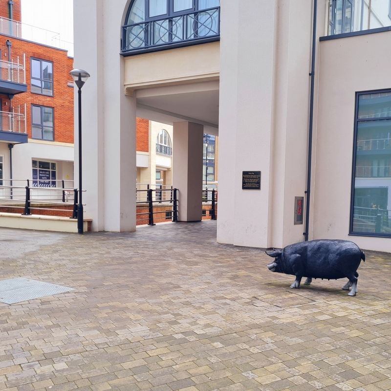 Prize Pig Historical Marker