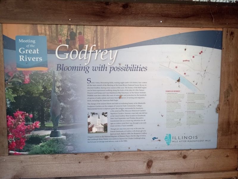 Godfrey Historical Marker