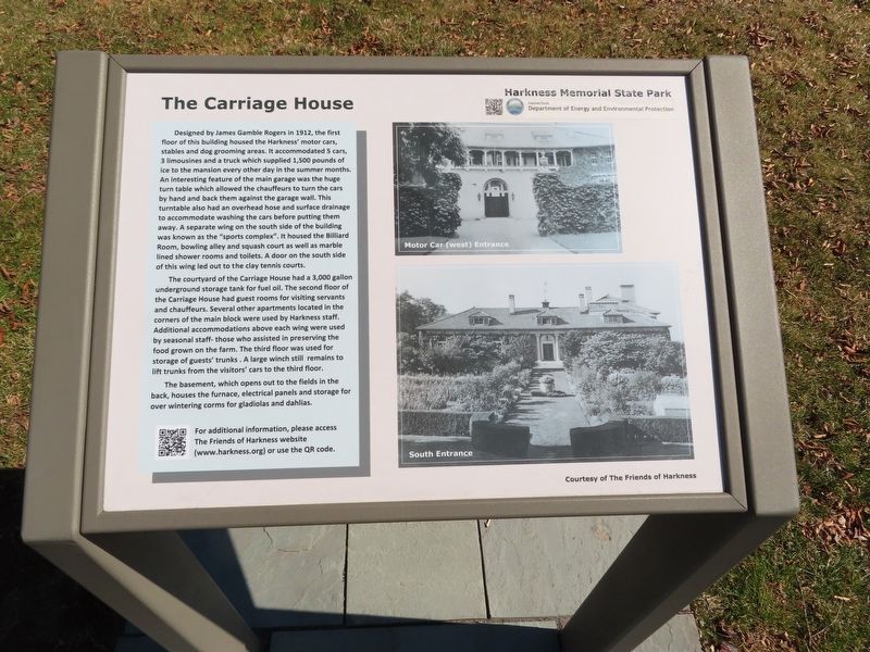 The Carriage House Historical Marker
