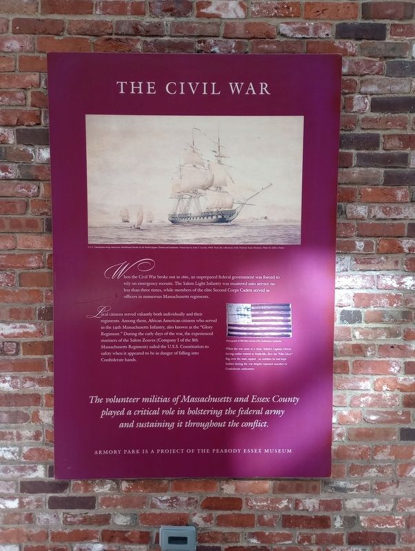 The Civil War Historical Marker