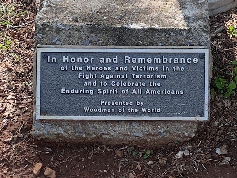 In Honor and Remembrance, a War Memorial