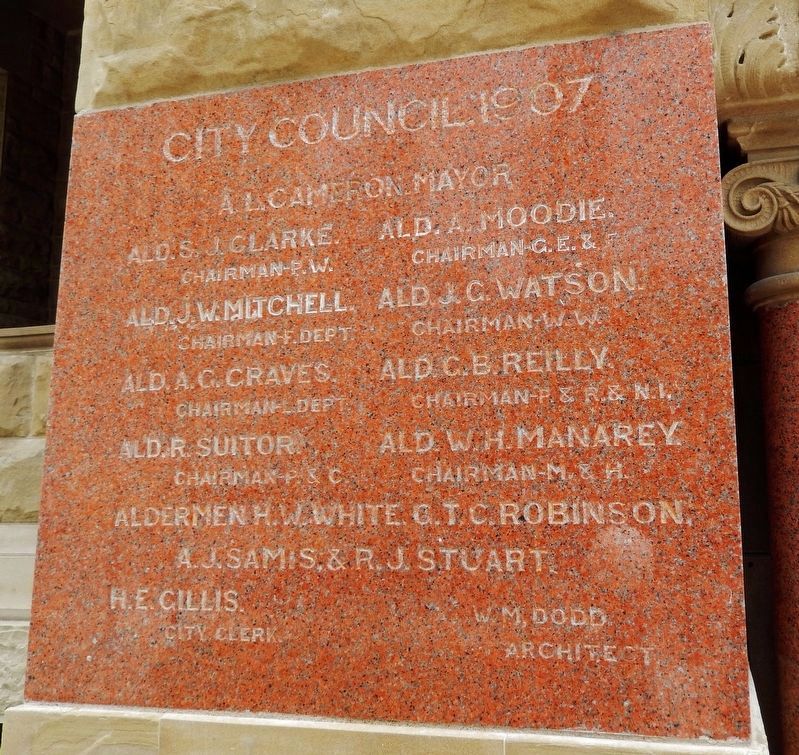 Calgary City Hall Historical Marker