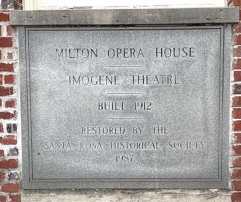 Imogene Theatre Historical Marker