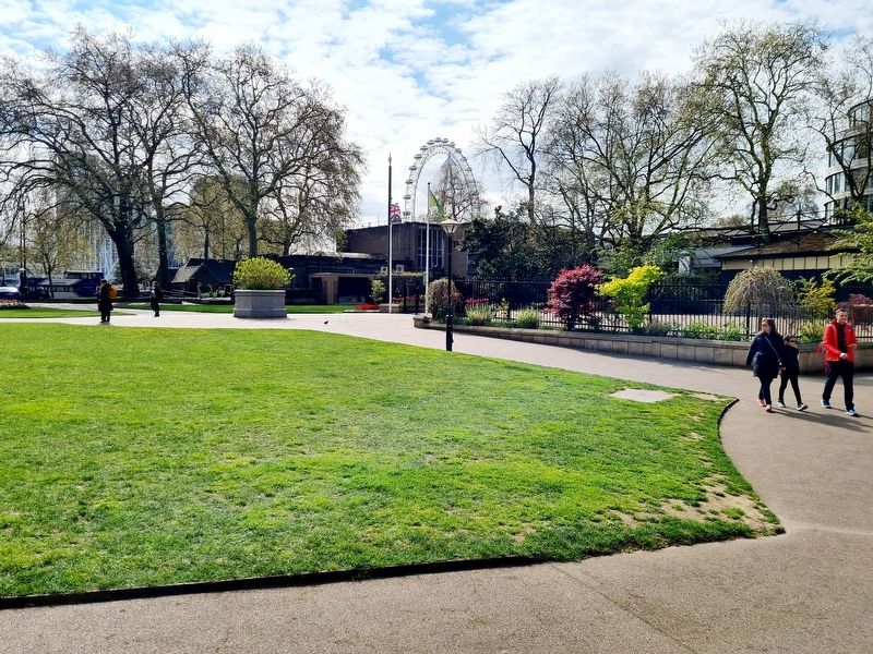 Victoria Embankment Gardens Historical Marker