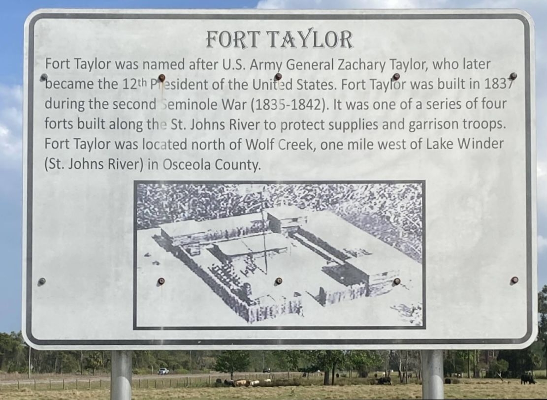 Photo: Fort Taylor Marker
