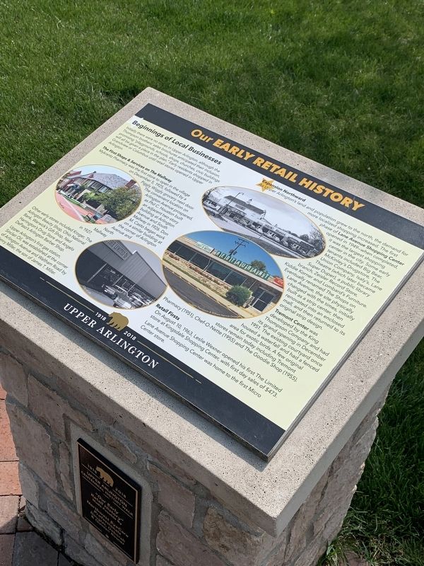 Our Early Retail History Historical Marker
