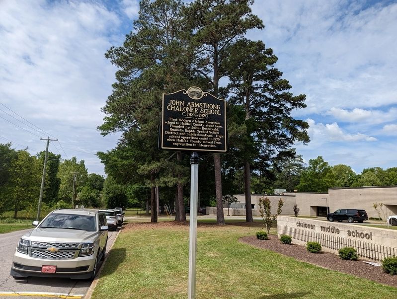 John Armstrong Chaloner School Historical Marker