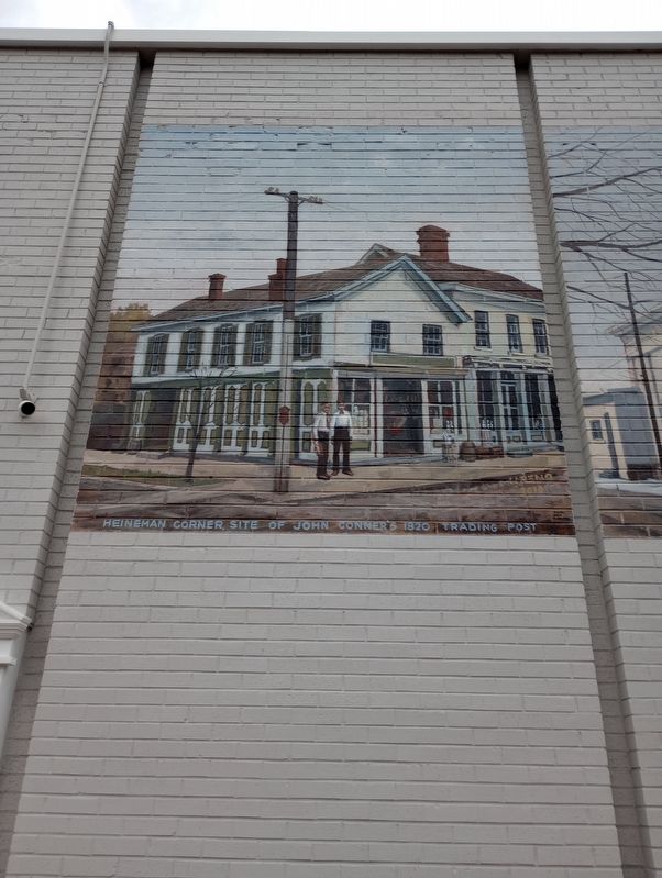 Connersville History Mural Historical Marker