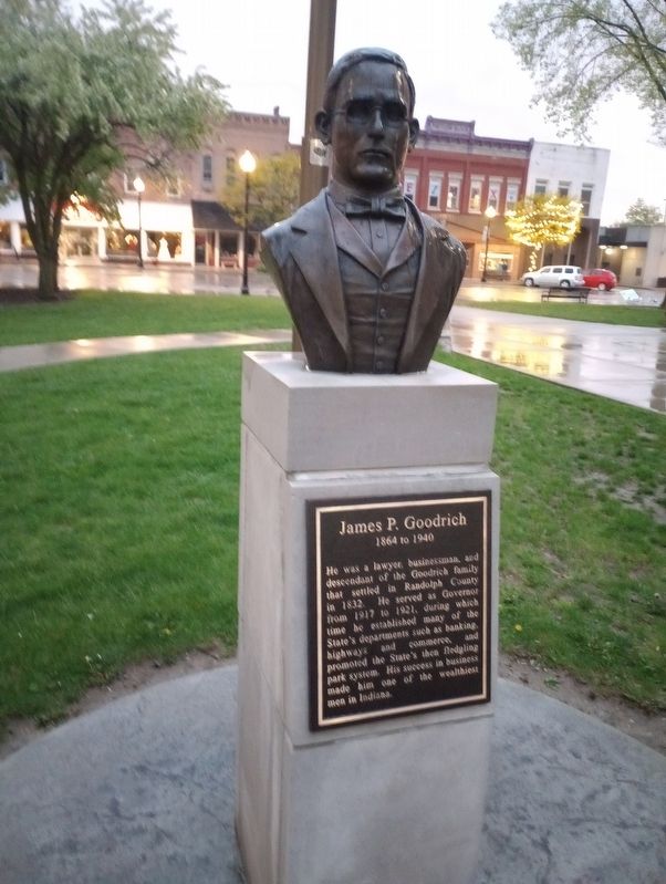 James P. Goodrich Historical Marker