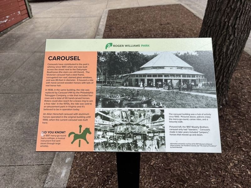 Carousel Historical Marker