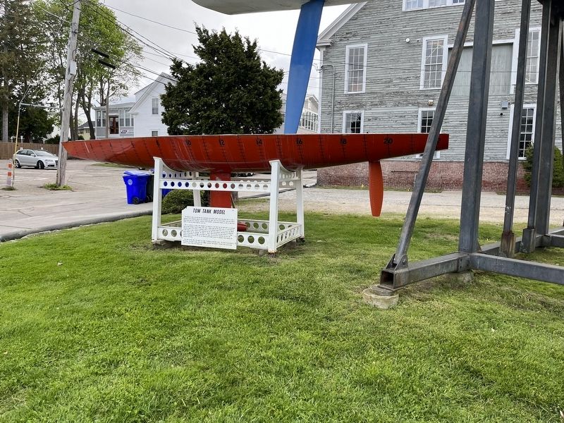 Tow Tank Model Historical Marker