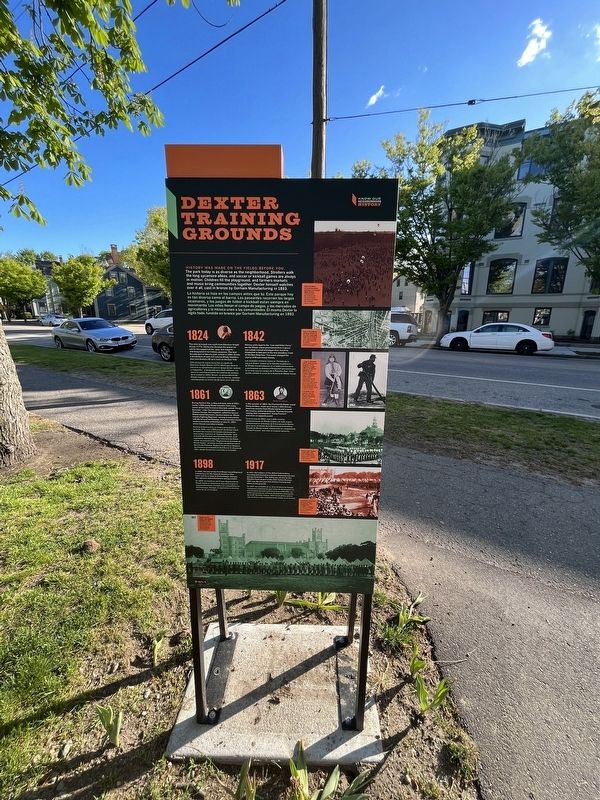 Dexter Training Grounds Historical Marker