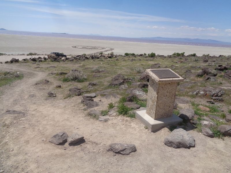 Spiral Jetty Historical Marker