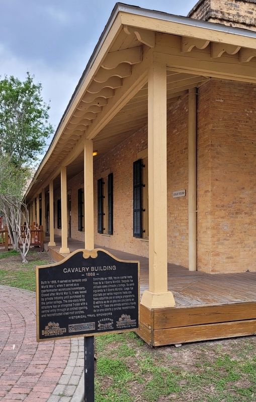 Cavalry Building Historical Marker