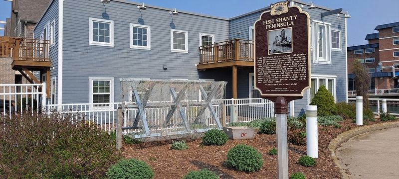 Fish Shanty Peninsula Historical Marker