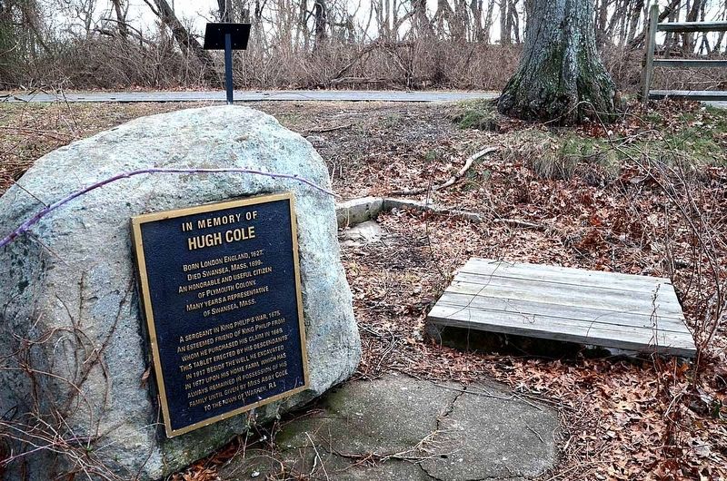 In Memory of Hugh Cole Historical Marker